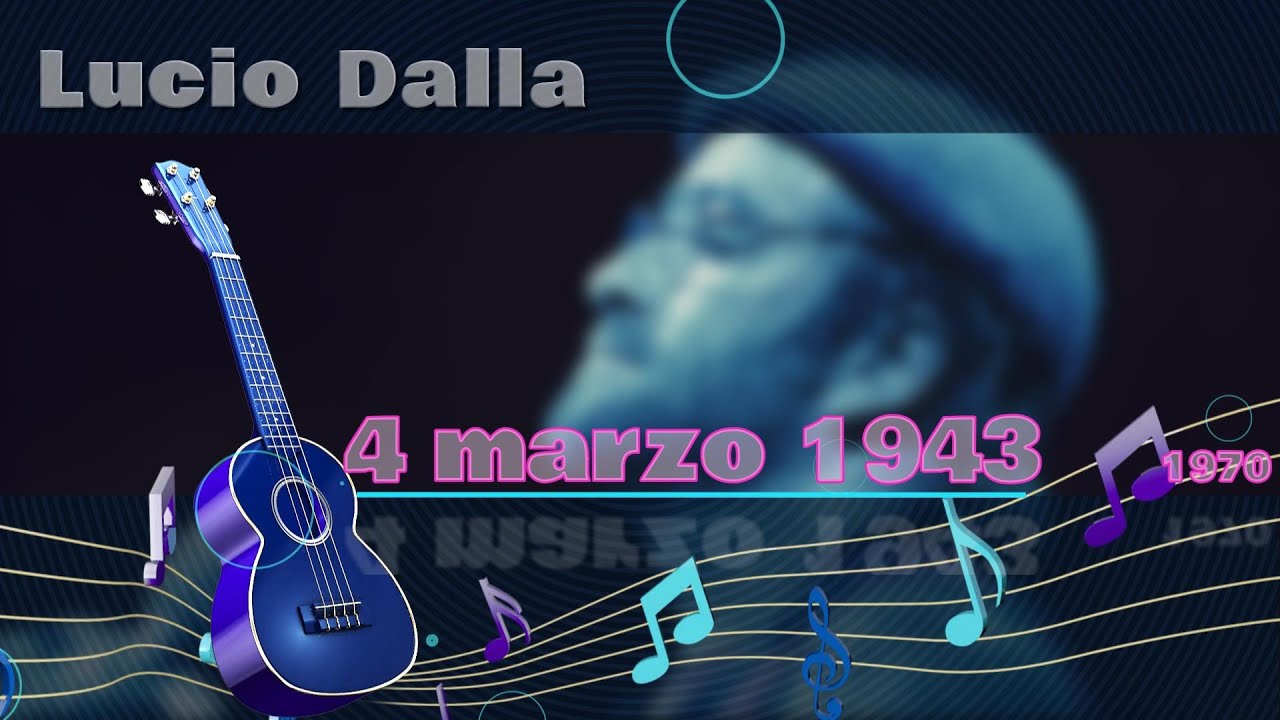 Lucio Dalla, 4 marzo 1943 - karaoke - YouTube