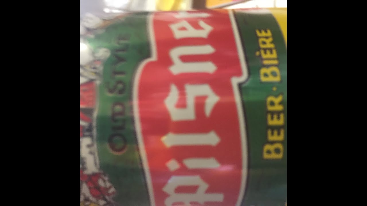 Old Style Pilsner Beer Review: The legend of the rabbits. - YouTube