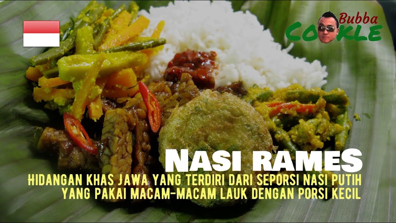 [ID] Resep NASI RAMES - hidangan khas Jawa yang terdiri dari seporsi ...