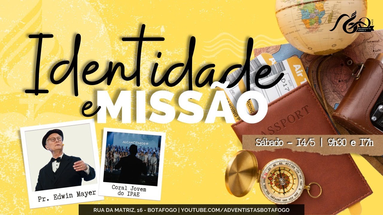 🔴 CULTO JOVEM | Pr. Edwin Mayer | IDENTIDADE E MISSÃO #2 | Sábado - 14 ...