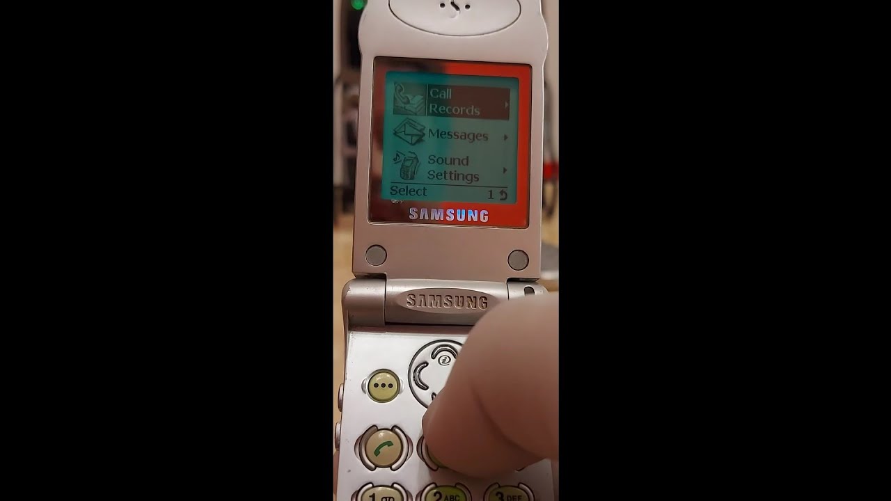 Samsung SGH A300@ - YouTube