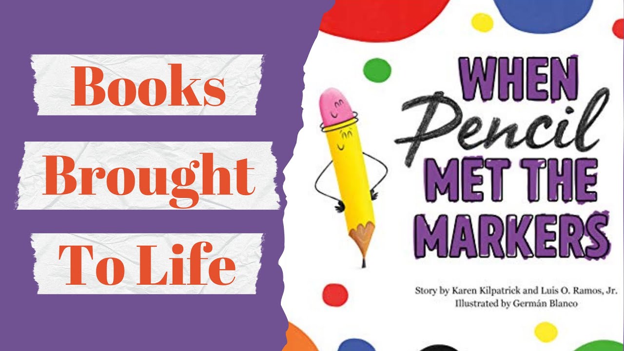When Pencil Met The Markers read aloud and craft inspired by the book ...