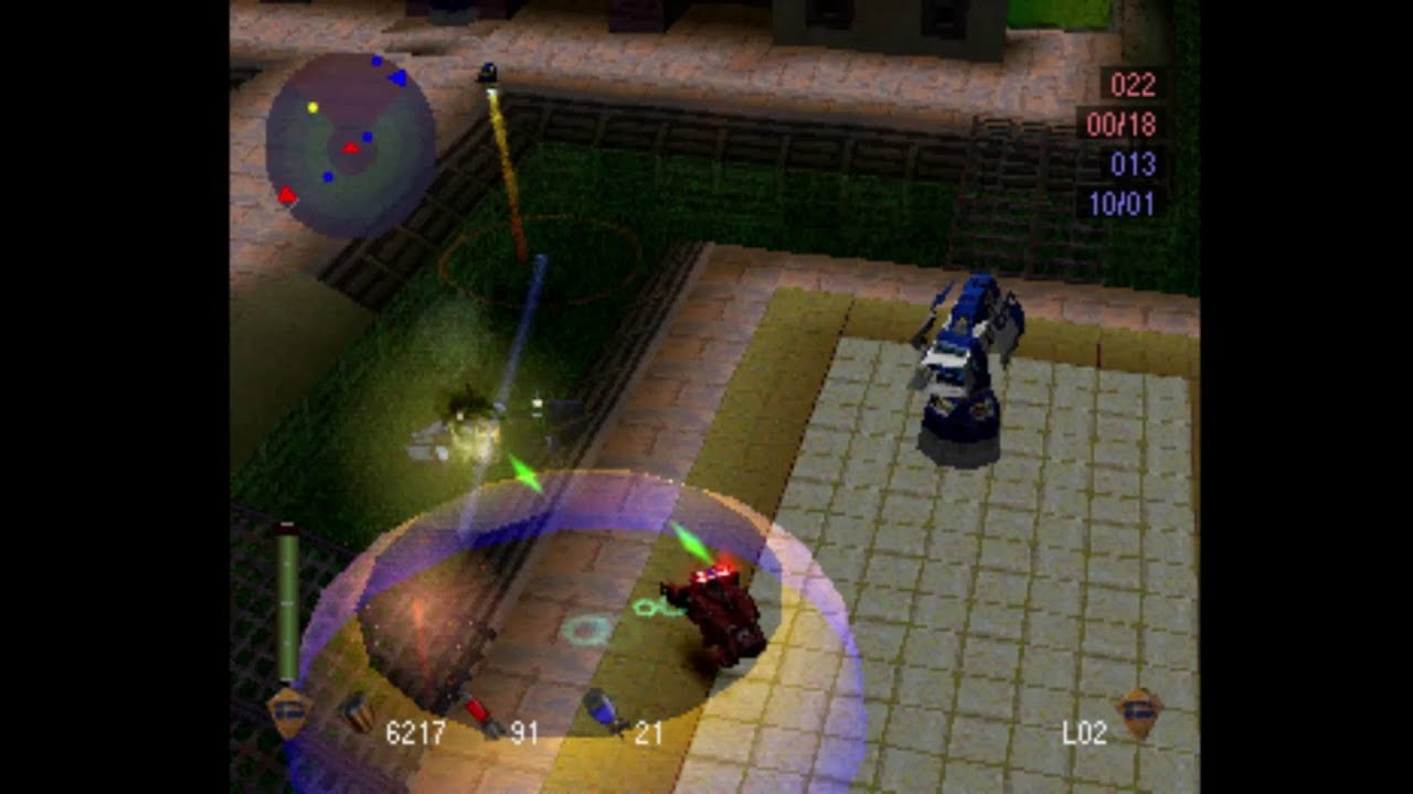 Future Cop L.A.P.D. PS1 Gameplay - YouTube