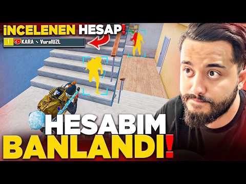 HESABIM HİLE İZLEME SİSTEMİNE DÜŞTÜ! (BAN YİYEBİLİR) İNANILMAZ! PUBG Mobile