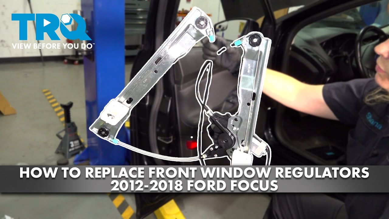 How to Replace Front Power Window Motor & Regulator Assemblies 2012 ...