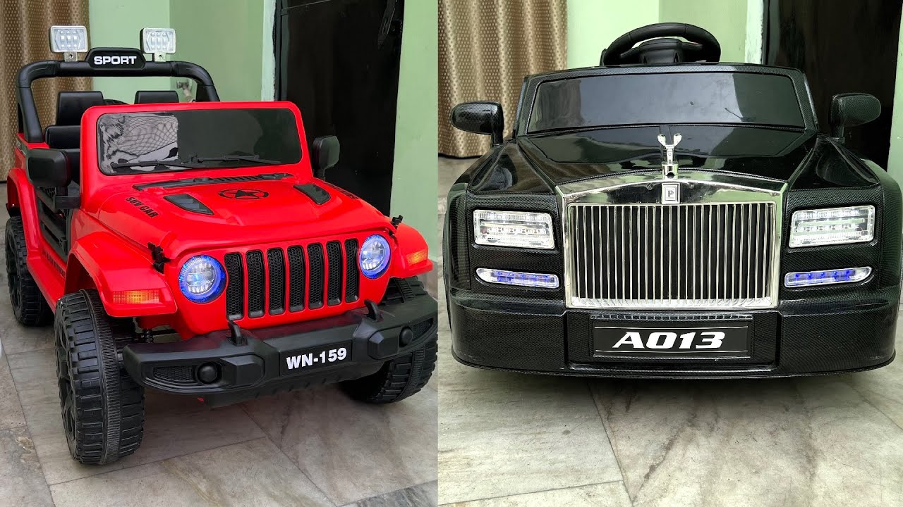 RC Jeep Wrangler & RC Rolls-Royce Car Unboxing & Testing!! 🔥🔥 - YouTube