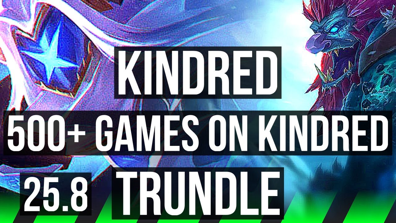 KINDRED vs TRUNDLE (JGL) | 500+ games | EUW Master | 25.8 - YouTube