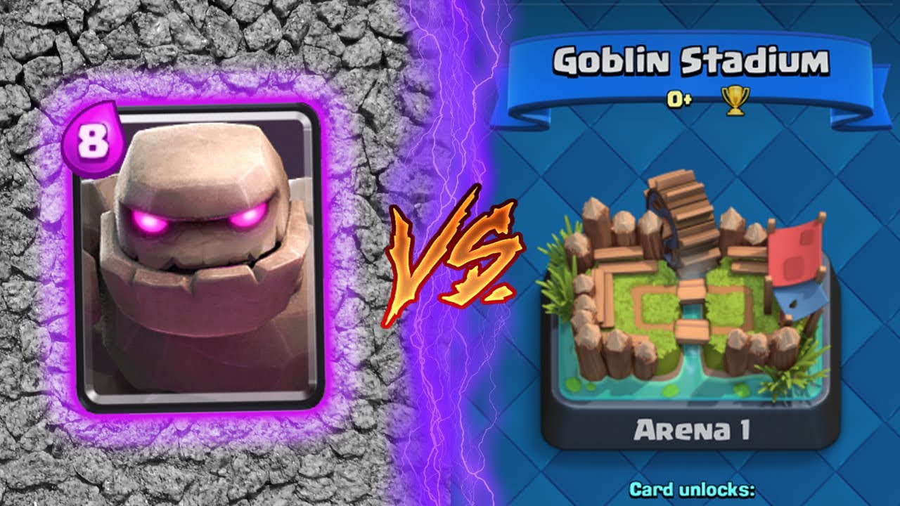 Clash Royale | GOLEM TROLLING ARENA 1! | *FUNNY MOMENTS* (Drop Trolling ...