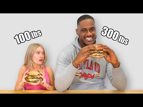 Girl Eats Like Football Player for 24 Hours