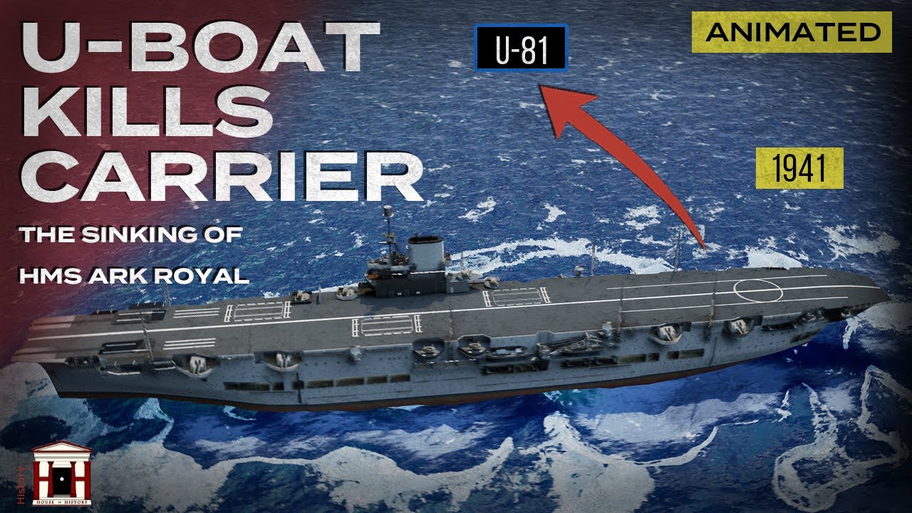 HMS Ark Royal’s Final Voyage, 1941: A Royal Navy Carrier in Peril - Animated - YouTube