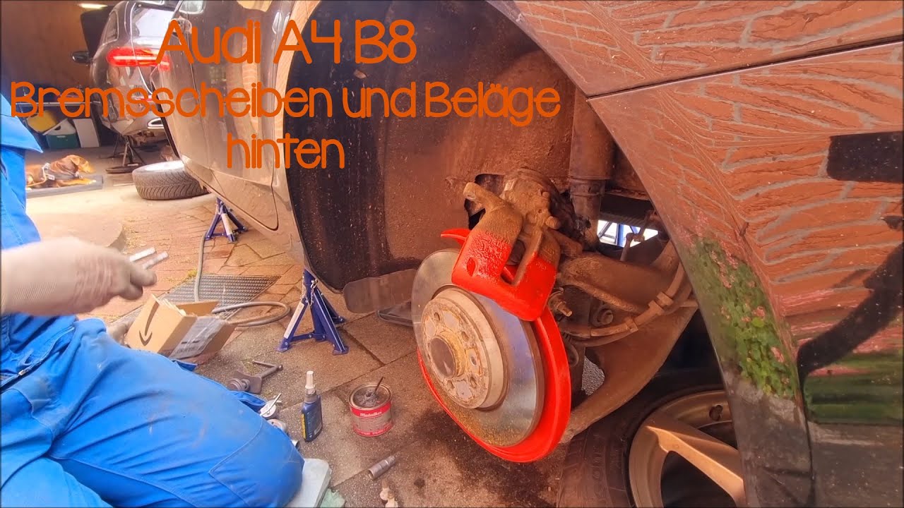 Audi A4 B8 Bremsen Hinten Wechseln