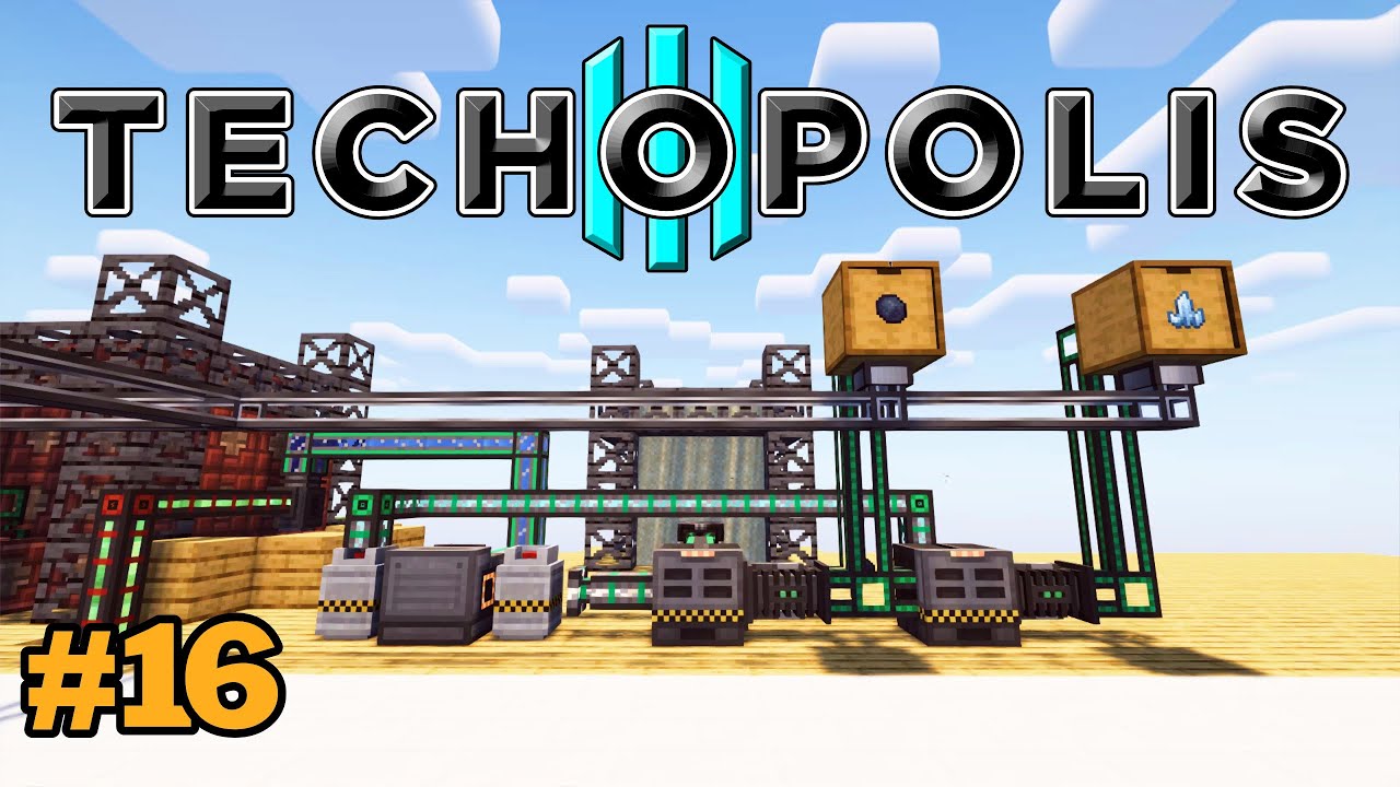 Ultimate Alloys & AE2 Circuits - E16 - Techopolis 3 Modded Minecraft - YouTube