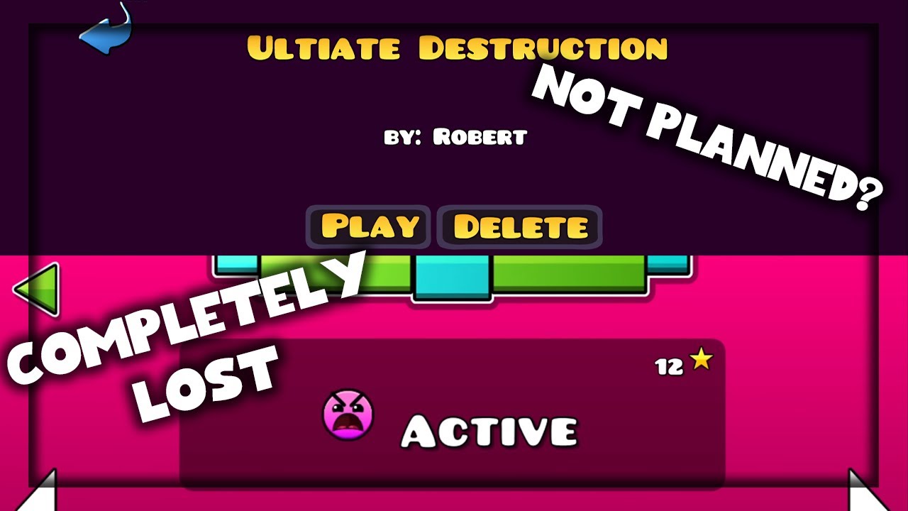 The Deleted Main Levels Of Geometry Dash - YouTube