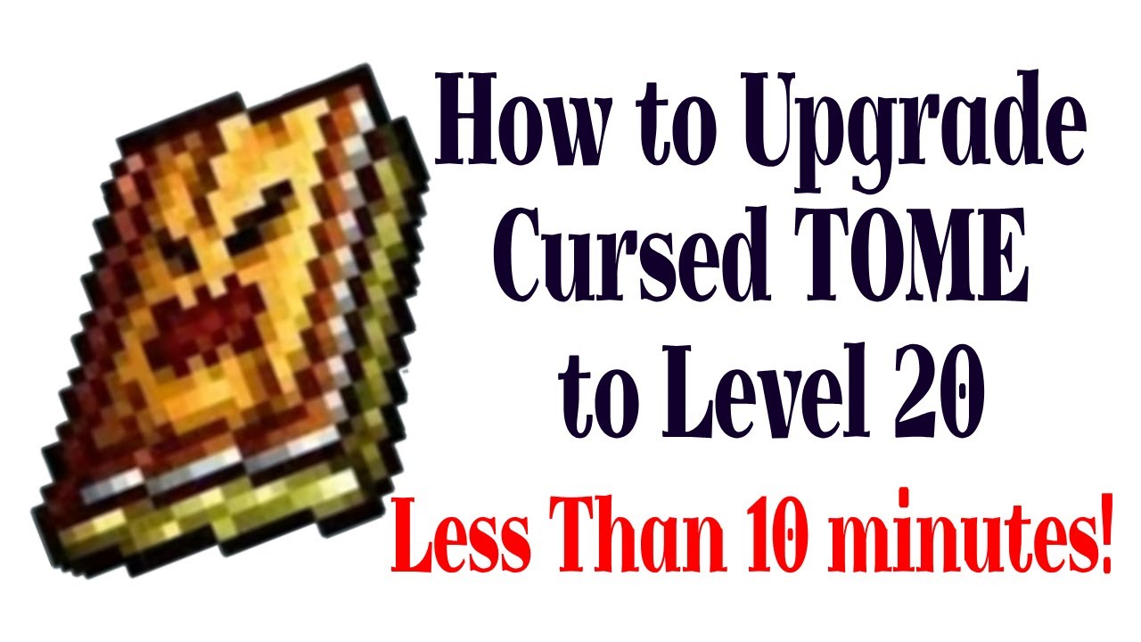Upgrade Cursed Tome to Level 20 in less than 10 Minutes !! (Full Guide ...