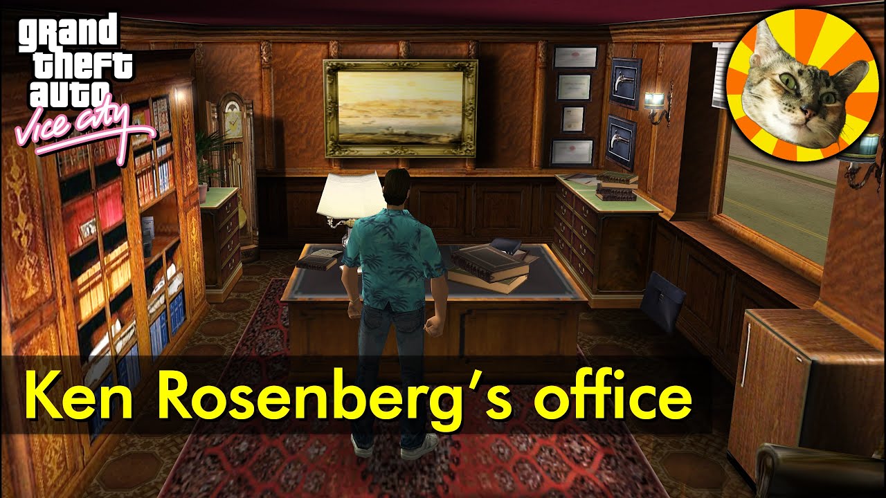 Ken Rosenberg's Office (interiors) | GTA: Vice City | The Game Tourist ...