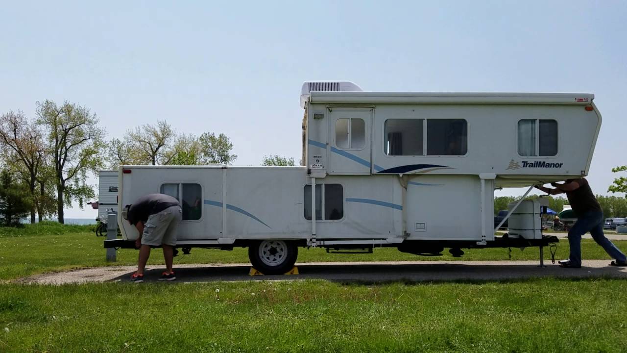 Time-lapse camper transformer - YouTube