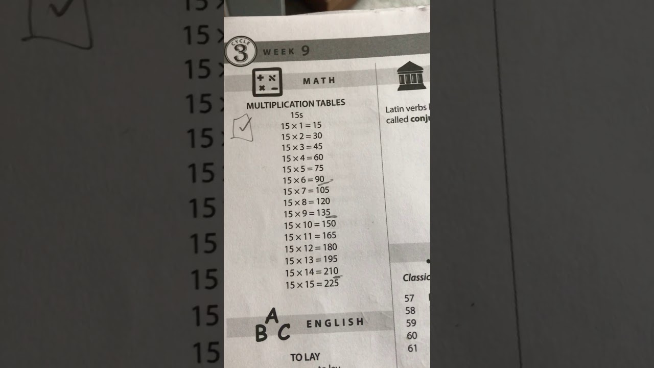 CC cycle 3 week 9 Math - YouTube