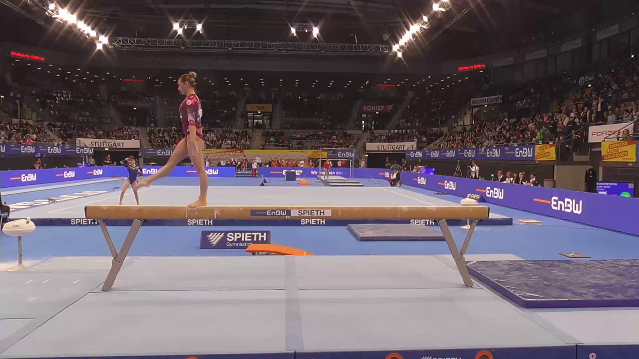 Victoria Komova Beam Womens Competition Camera 1 - YouTube