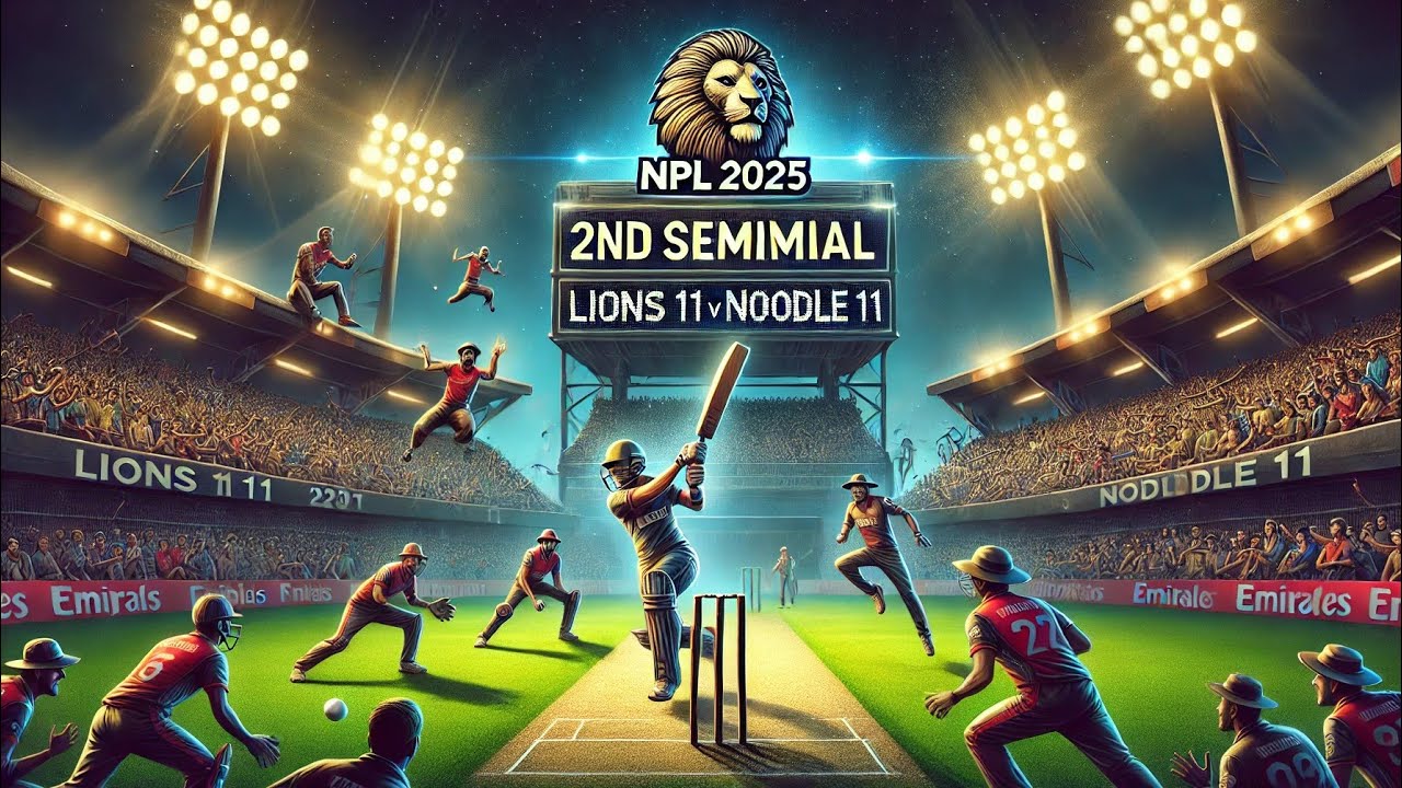 NPL 2025 2nd Semifinal Match LIVE ( 2nd part ) - YouTube