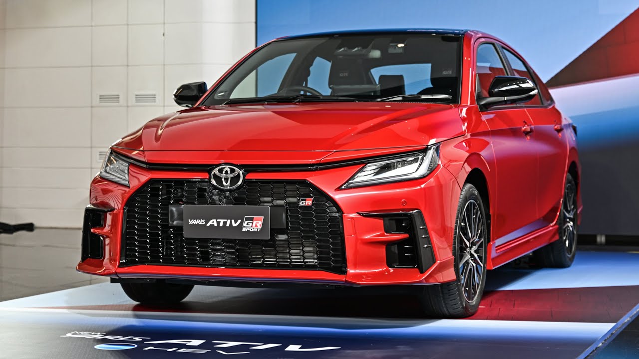 NEW Toyota Yaris ATIV HEV GR Sport (2026) - YouTube