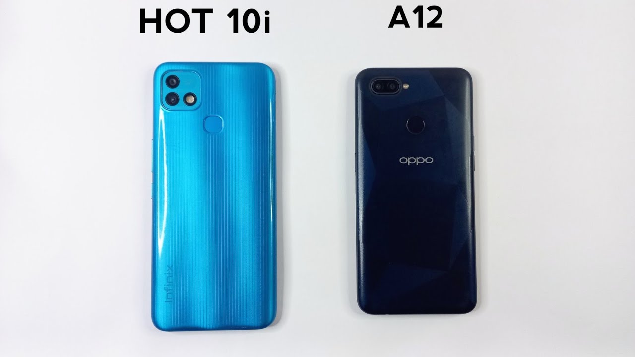 Infinix Hot 10i Vs Oppo A12 | SPEED TEST - YouTube