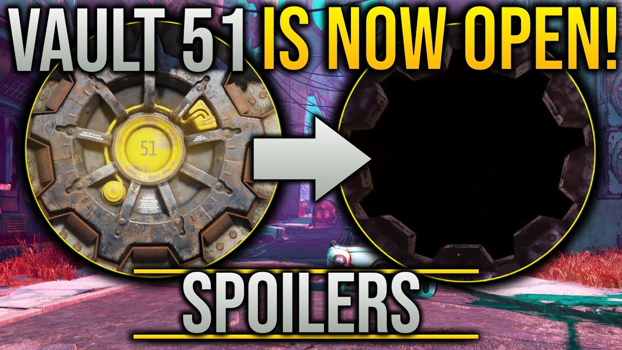 Fallout 76 Vault 51 Is Now Open! Public Test Servers (SPOILERS) - YouTube