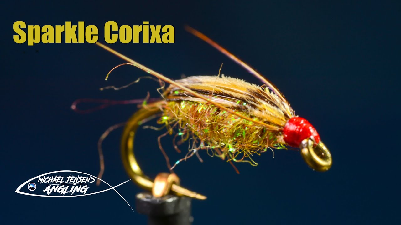 Sparkle Corixa - stillwater fly tying tutorial - YouTube