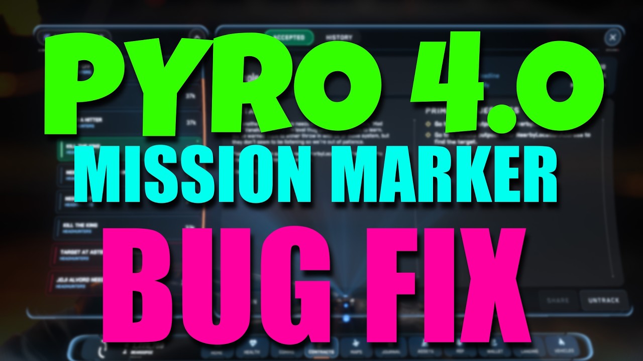 Mission Marker Bug Fix | Star Citizen 4.0 Preview | Quick Fix Guide ...