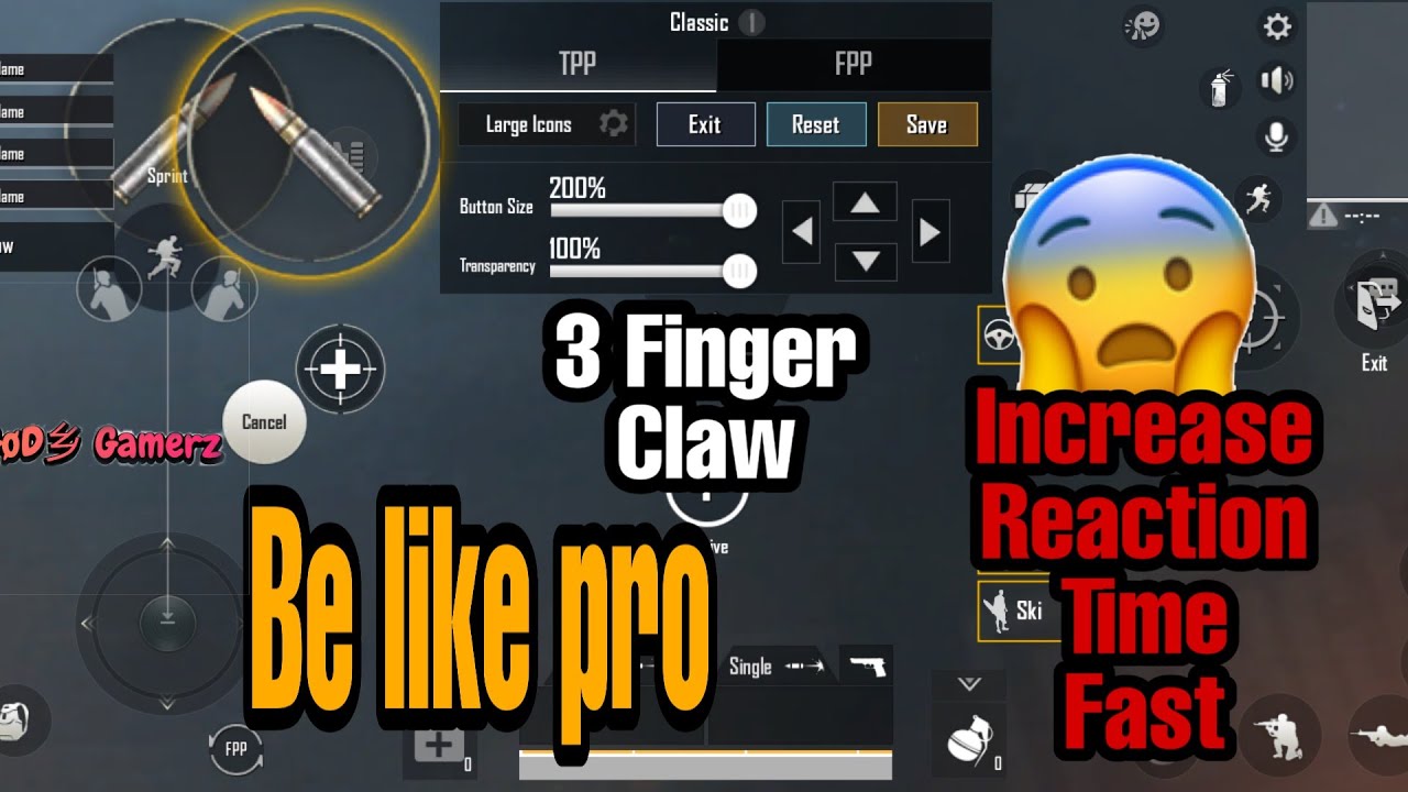How To Set 3 Finger Claw Setup Best 3 Finger Claw Setting - YouTube