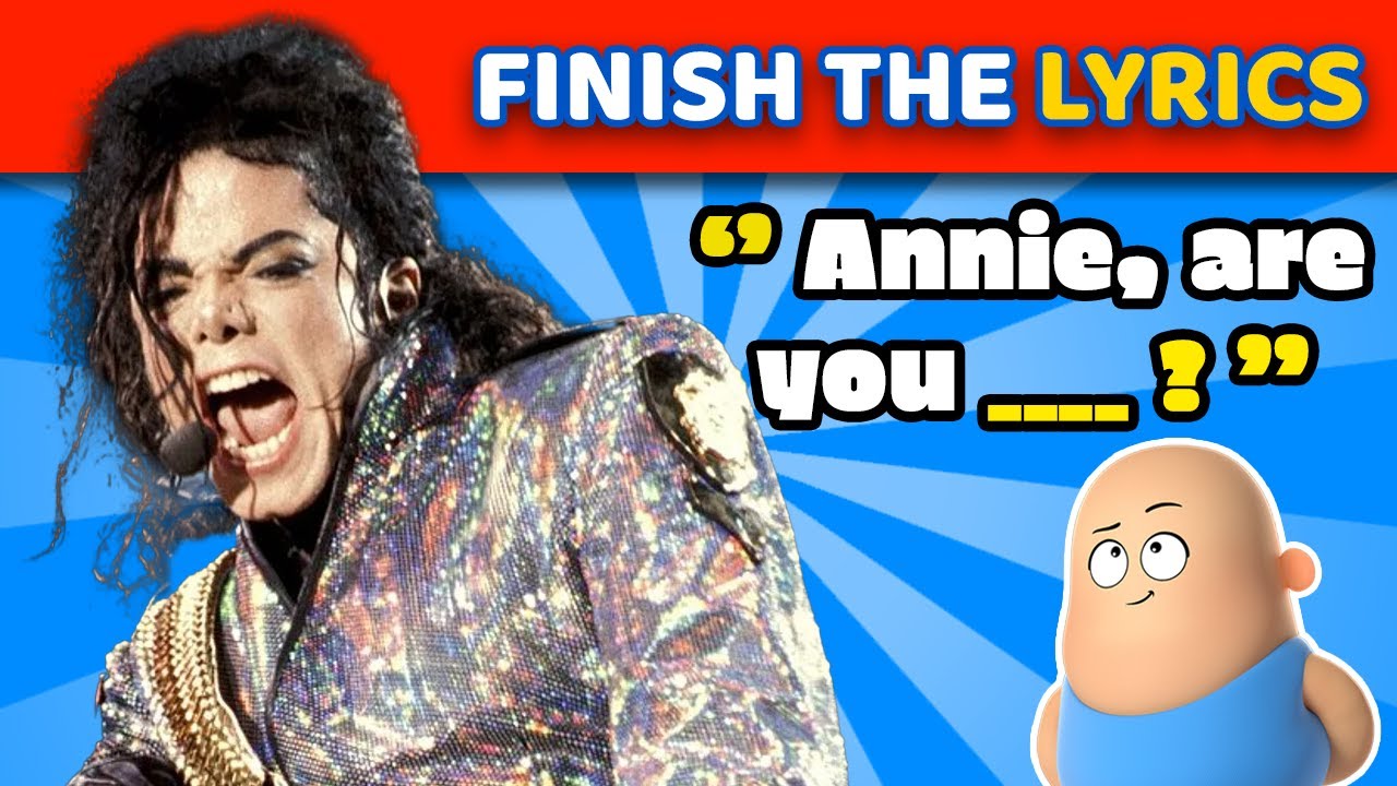 Michael Jackson Sing-Along: Finish the Lyrics! - YouTube