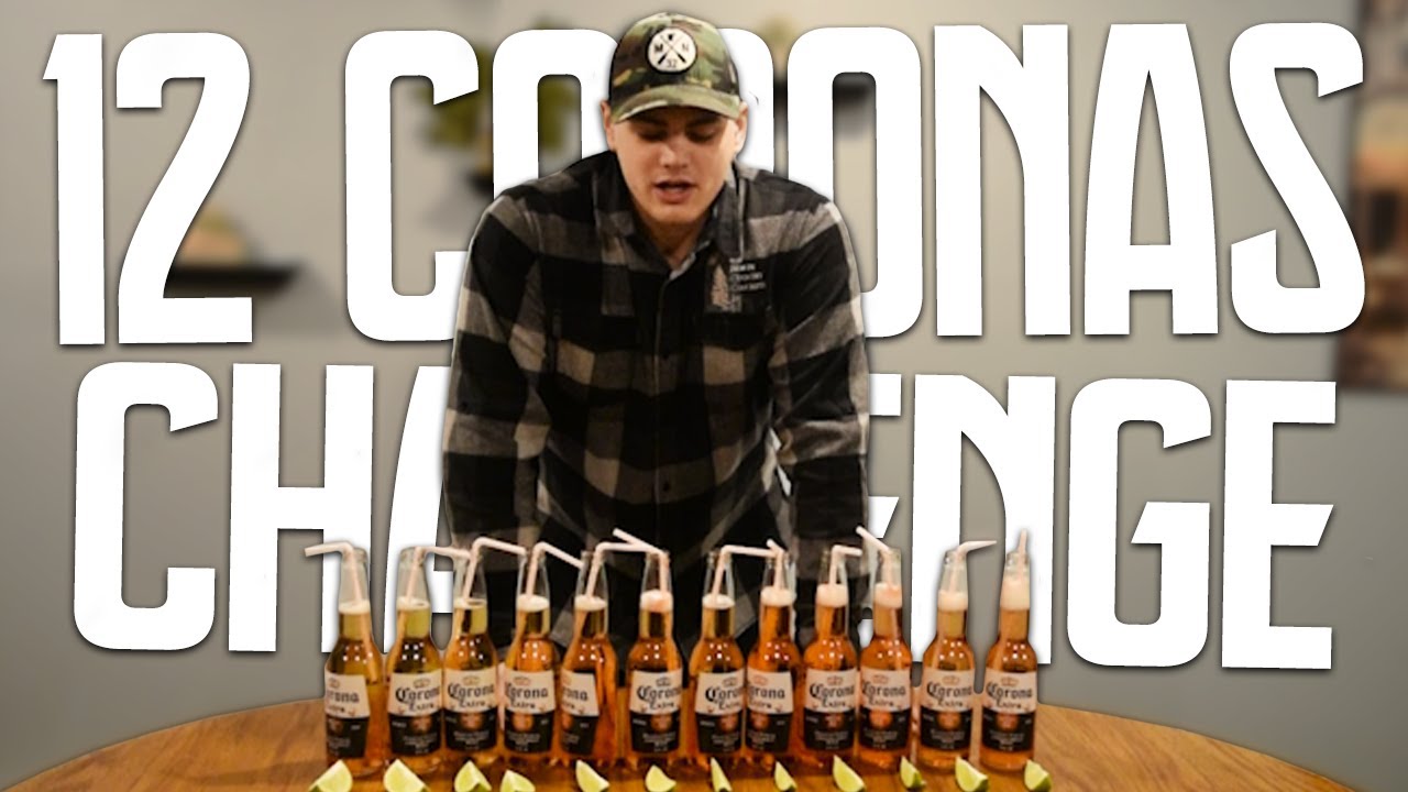 Attempting to drink 12 Beers in 12 Minutes! - YouTube