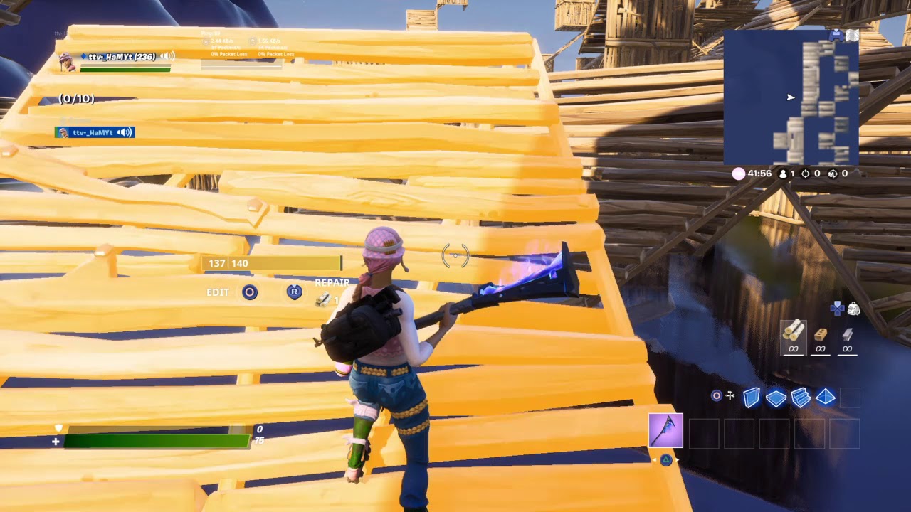 Fortnite how i edit and build key board and mouse controller too - YouTube