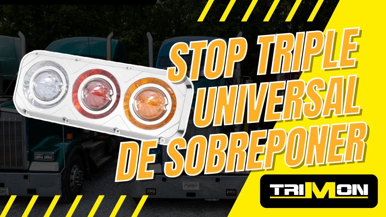 🚦 STOP TRIPLE UNIVERSAL DE SOBREPONER ⚪🔴🟡 | TRIMON - YouTube