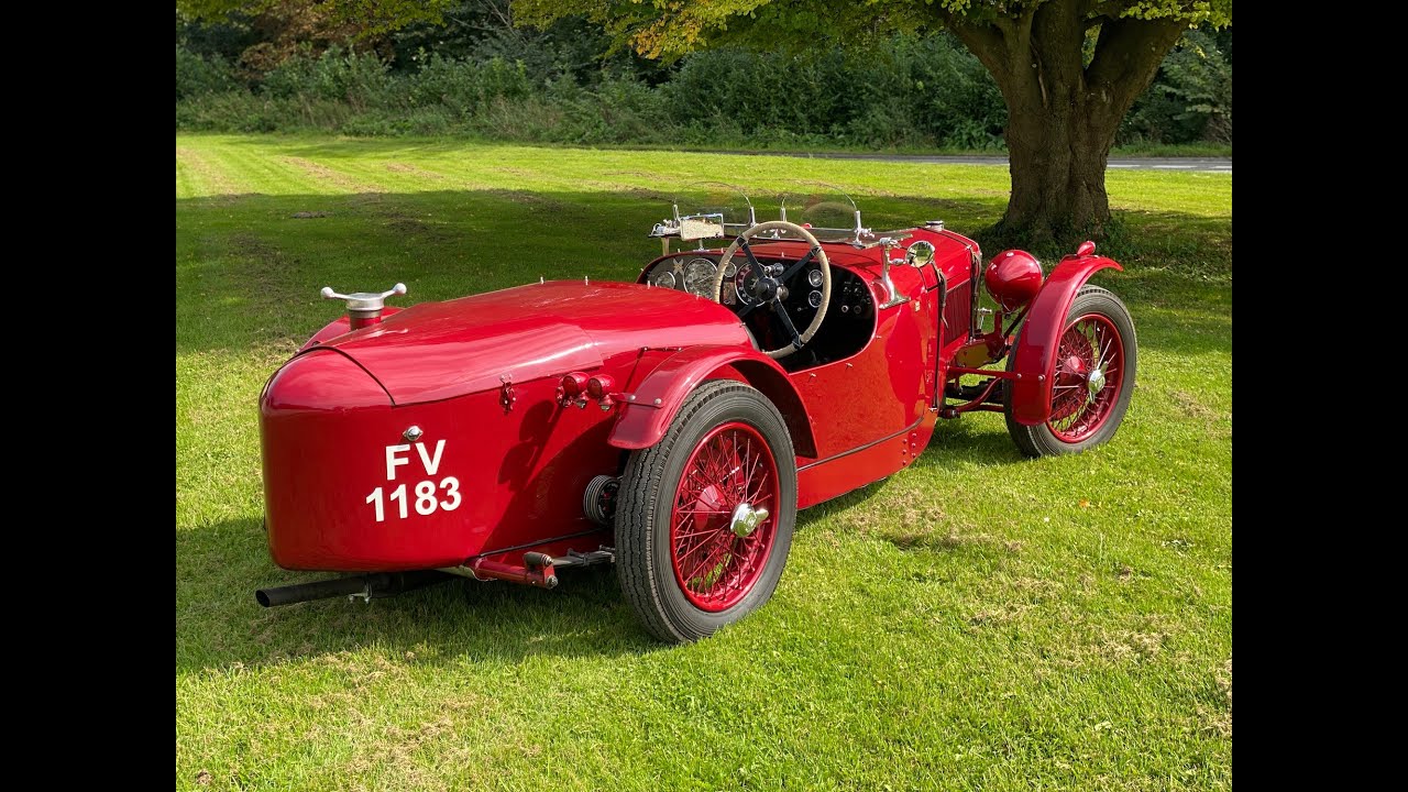 1930 Riley 9 Brooklands Evocation - offered For Sale - YouTube
