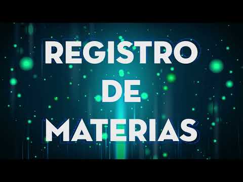 Tutorial #LEO: Registro de Materias