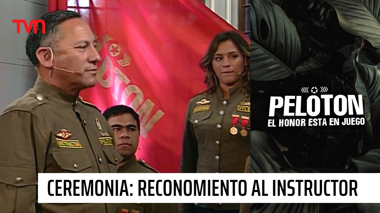 Ceremonia: Reconocimiento al instructor Reinaldo González | Pelotón - YouTube