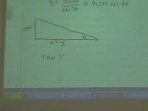 Angles of Elevation/Depression (b) - YouTube