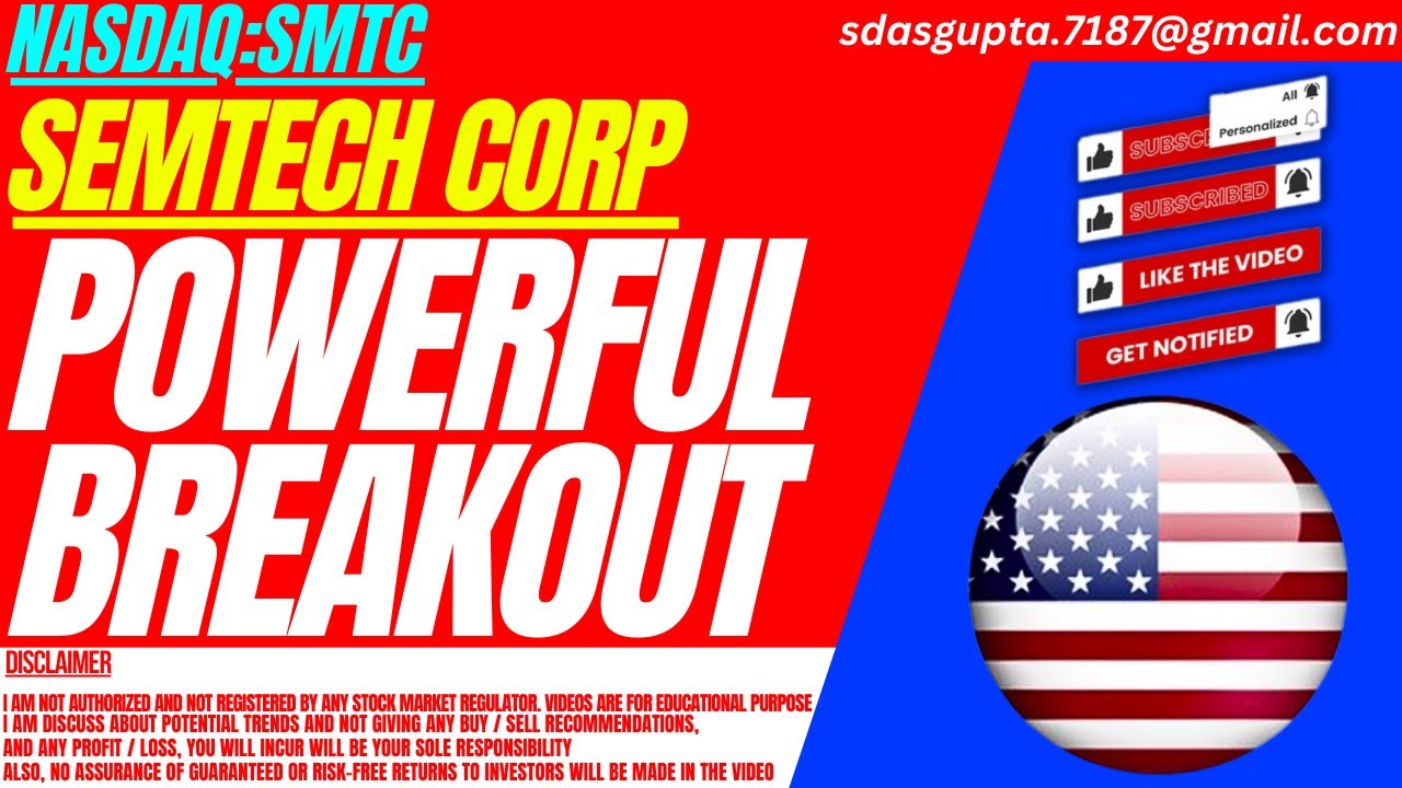 POWERFUL BREAKOUT : SMTC STOCK ANALYSIS | SEMTECH CORP STOCK - YouTube