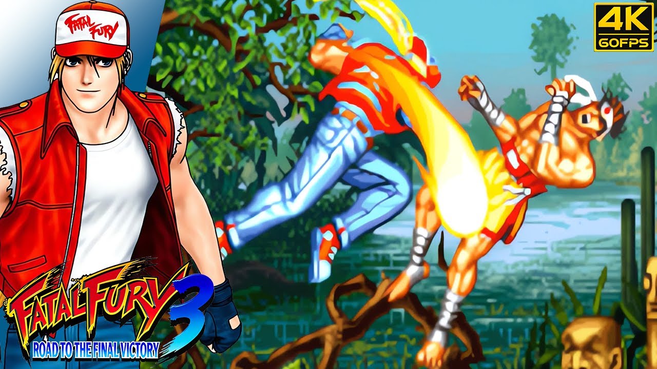 Fatal Fury 3 - Terry Bogard (Arcade / 1995) 4K 60FPS - YouTube