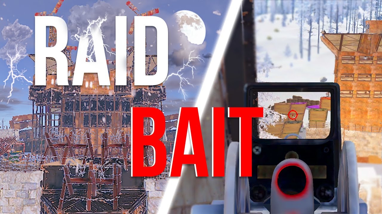 HOW MY 100,000 HOUR GROUP RAID BAITS THE SERVER - Rust - YouTube