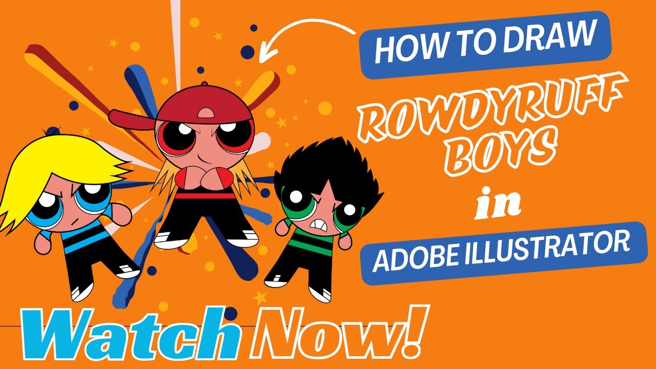 How to Draw| Rowdyruff Boys Art Process| Crafting Villainous Vibes ...