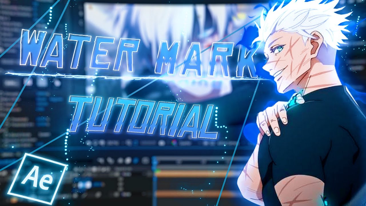 How To Make Watermark | After Effects Tutorial - YouTube