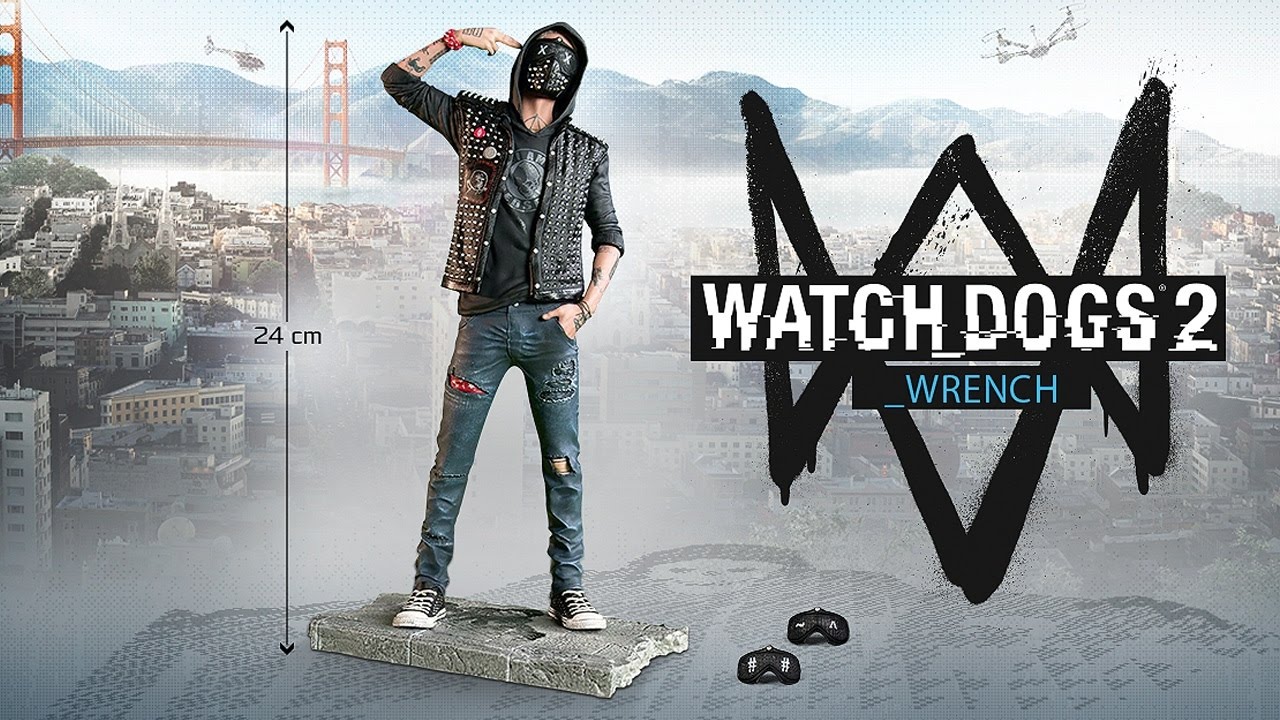 Watch Dog 2: Wrench Figurine release [UK] - YouTube