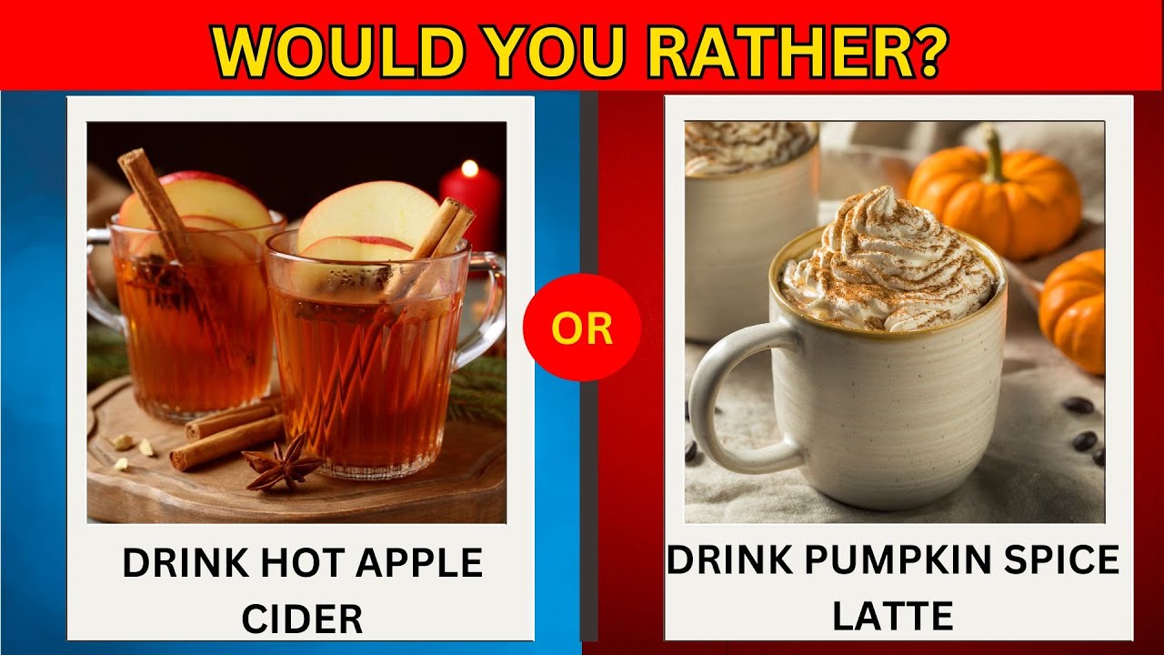 Would You Rather - Fall Edition🍂🎃 - YouTube