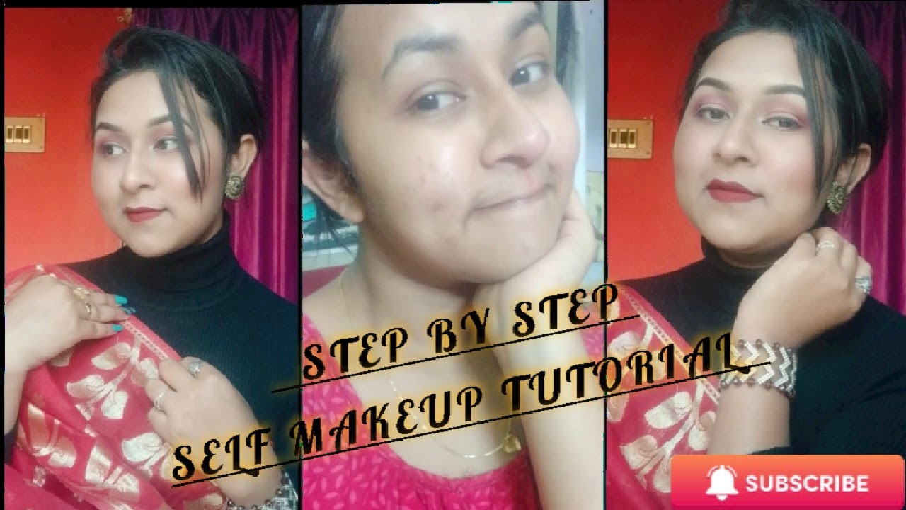 || step by step self makeup tutorial ||#selfmakeuptutorial #partylook # ...