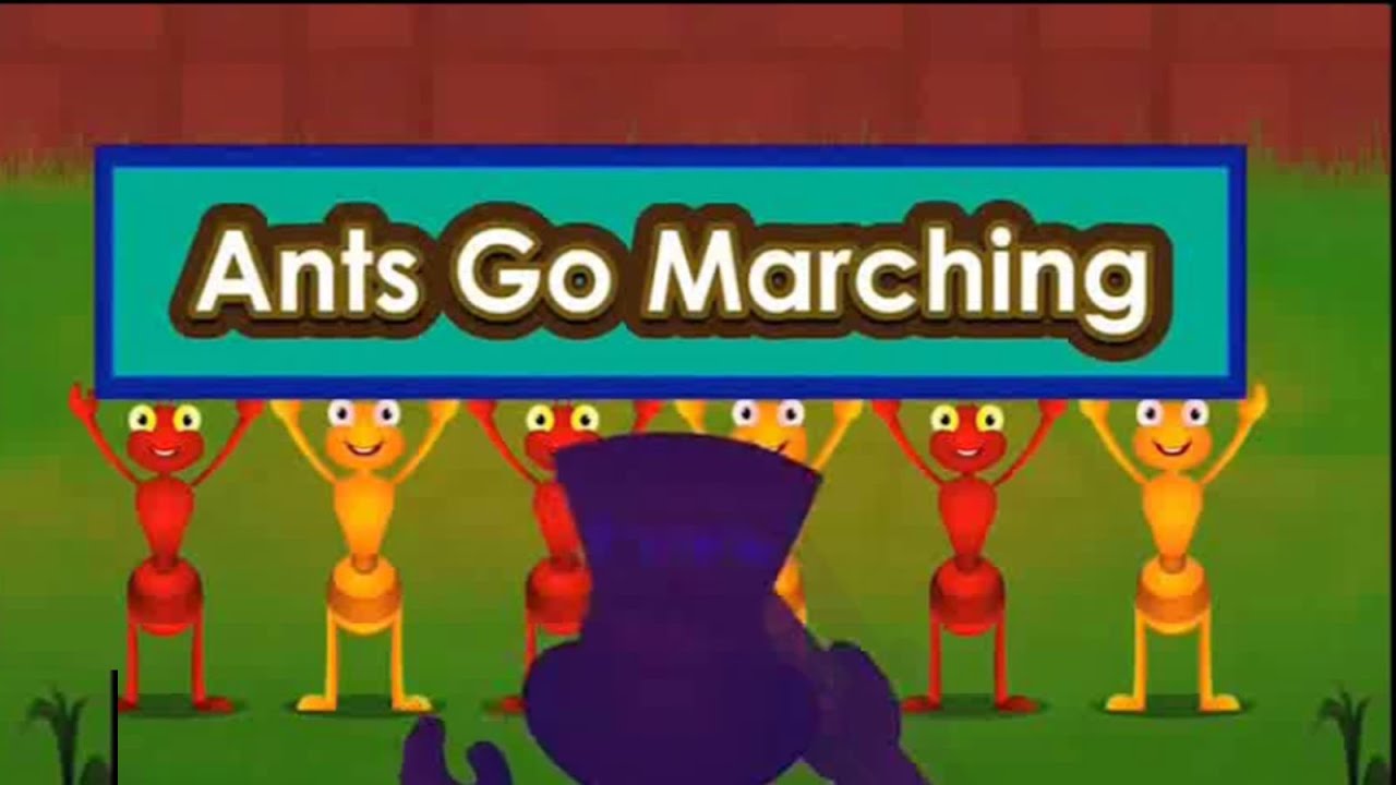 ENGLISH RHYMES ANTS GO MARCHING/ FUNNY CARTOON FOR KIDS - YouTube
