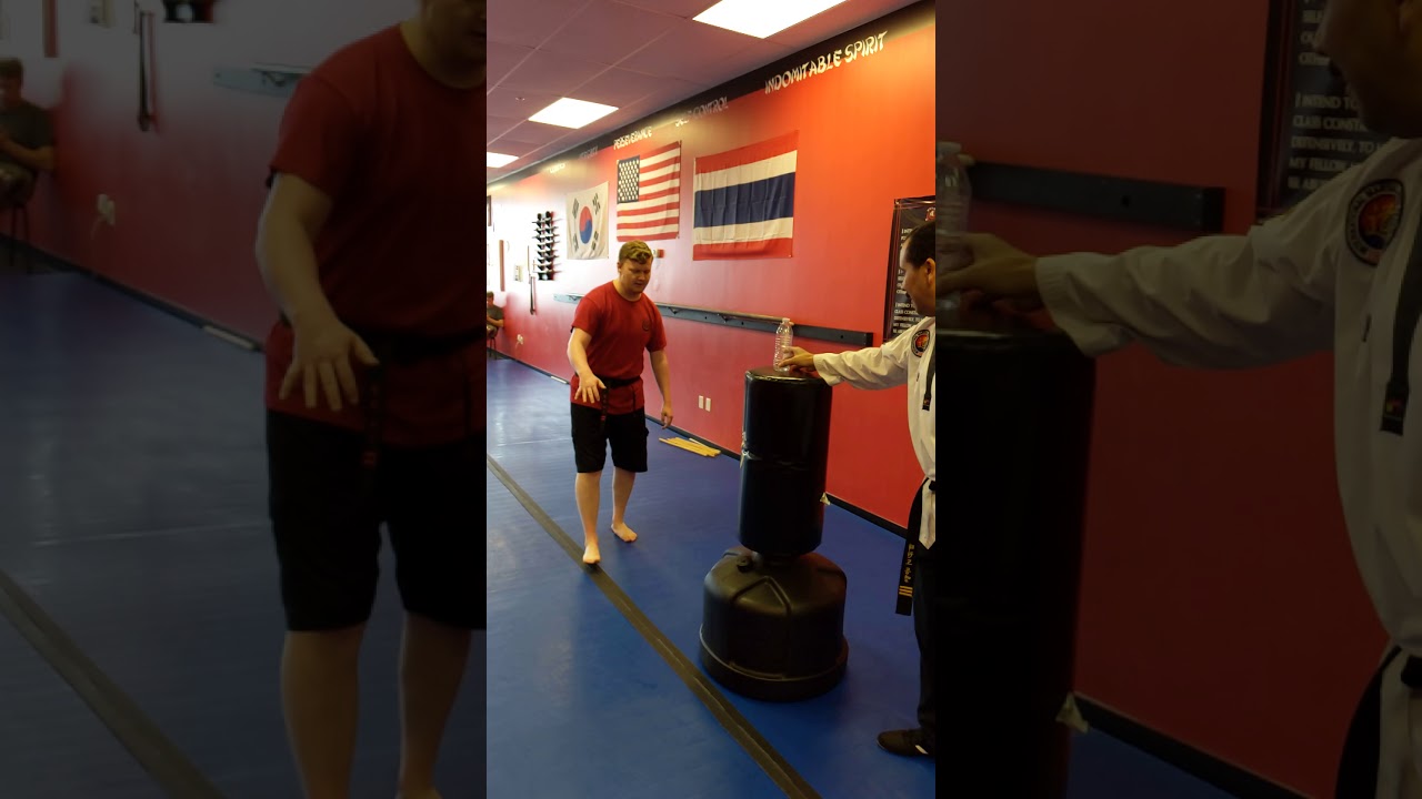 Spinning Heel Kick - YouTube