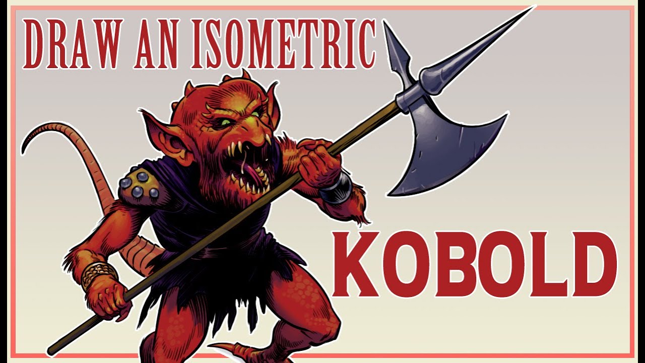 Kobold! - Draw an Isometric ... pt.1 - YouTube