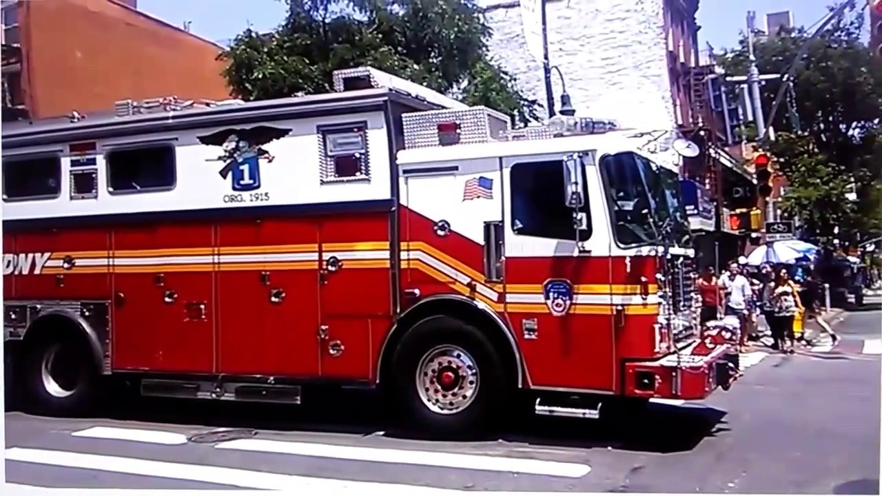 FDNY RESCUE 1 HEAVY RESCUE -U.S.A.R. "STRENGTH & HONOR' June 12, 2017 ...