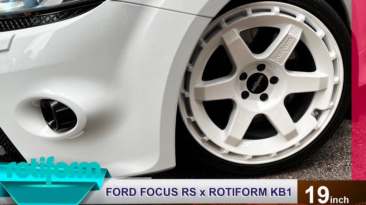 FORD FOCUS RS x ROTIFORM KB1 - YouTube